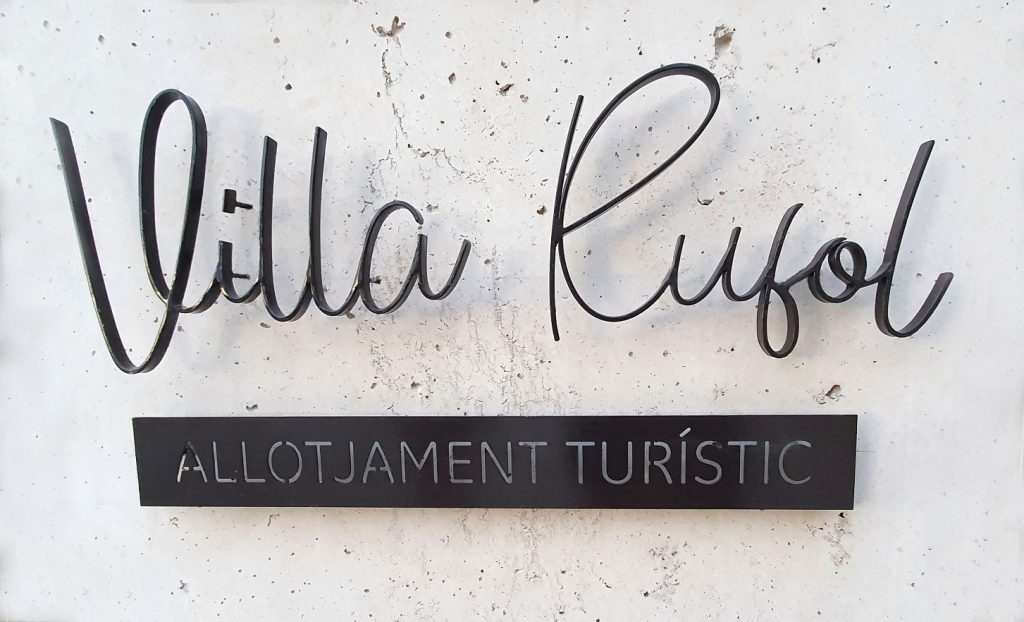 Carteles artesanales para casas rurales - Nicknom